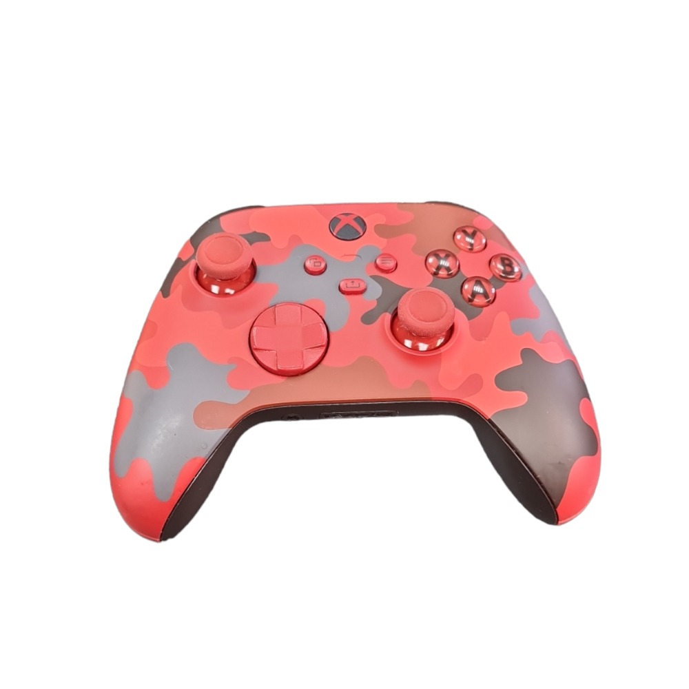 Pre-owned Xbox Series Red Camo Controller - Own4Less